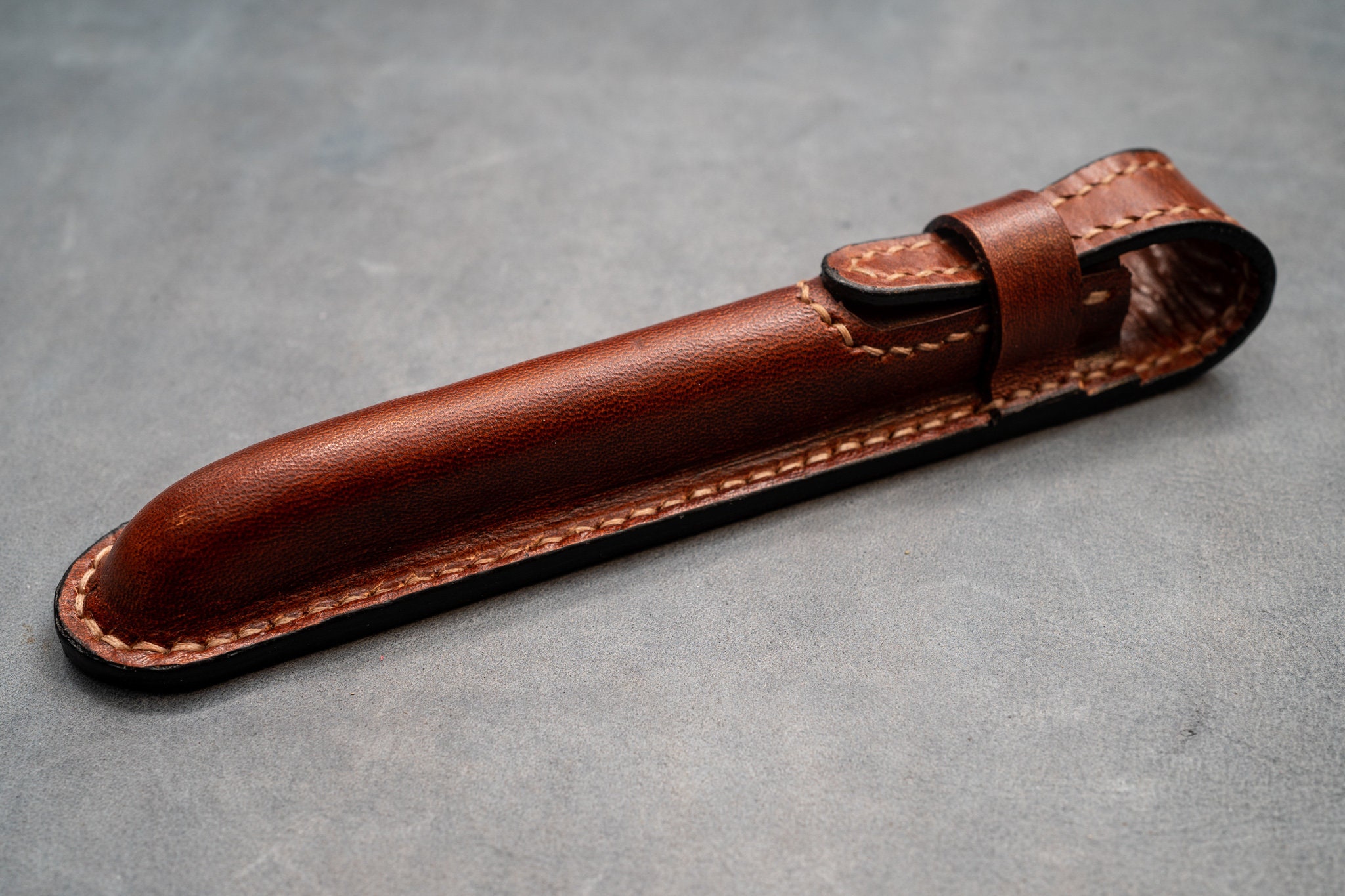 Leather Pen Case, Luxury Pen Case, Italian Leather, Handmade, Pencil ...
