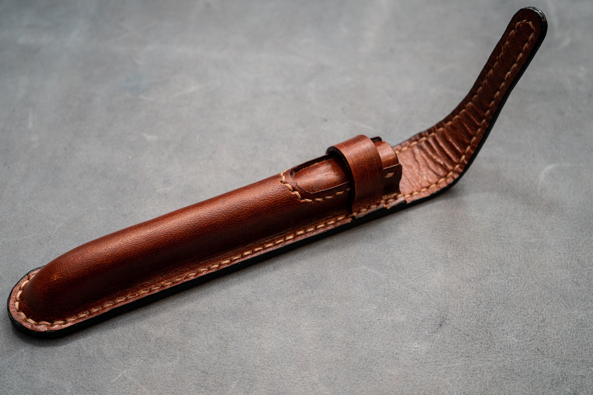 Leather Pen Case, Luxury Pen Case, Italian Leather, Handmade, Pencil ...