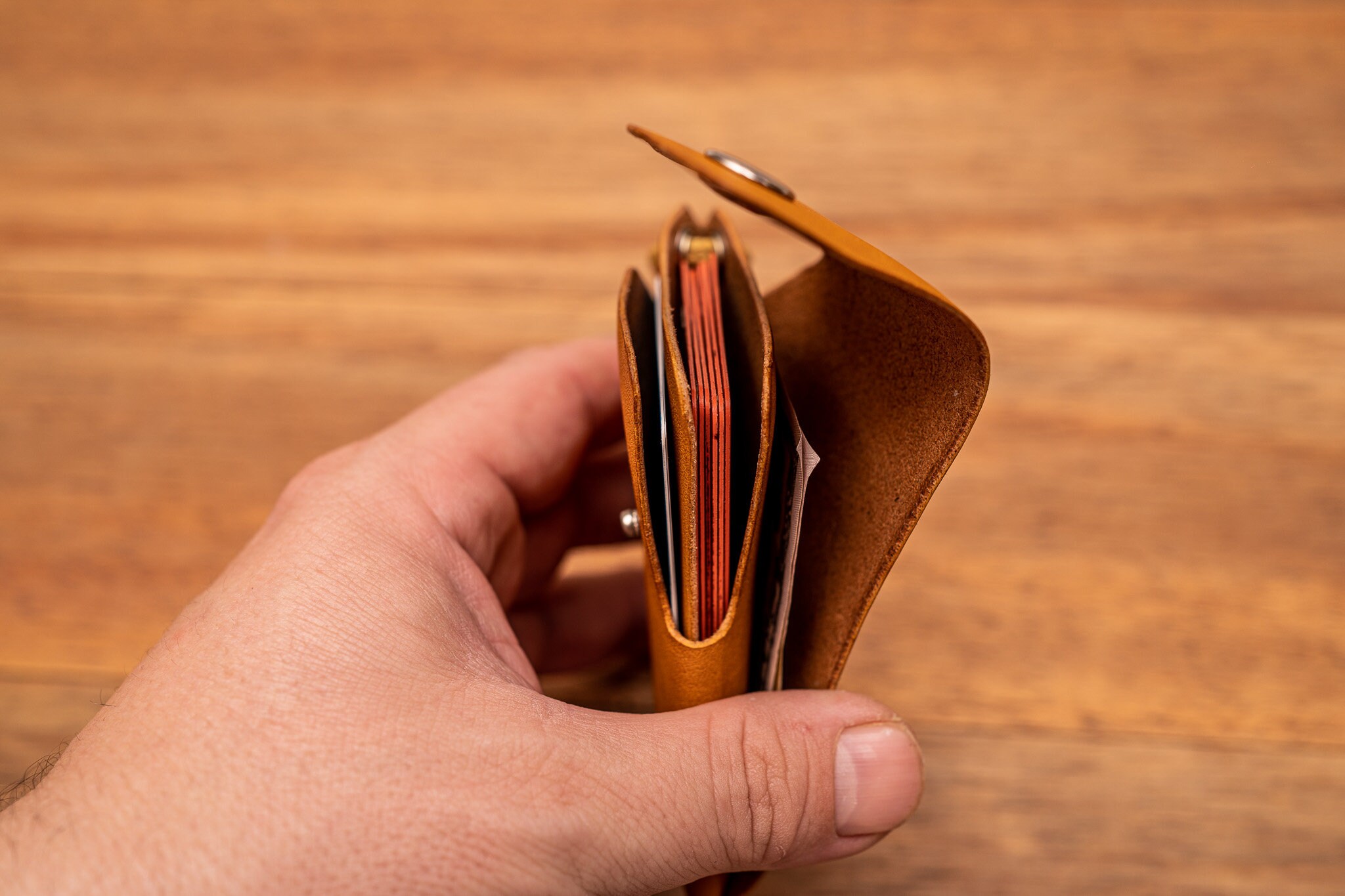 Wallet No. 57 - Front Pocket Carry - Brown Bear Leatherworks