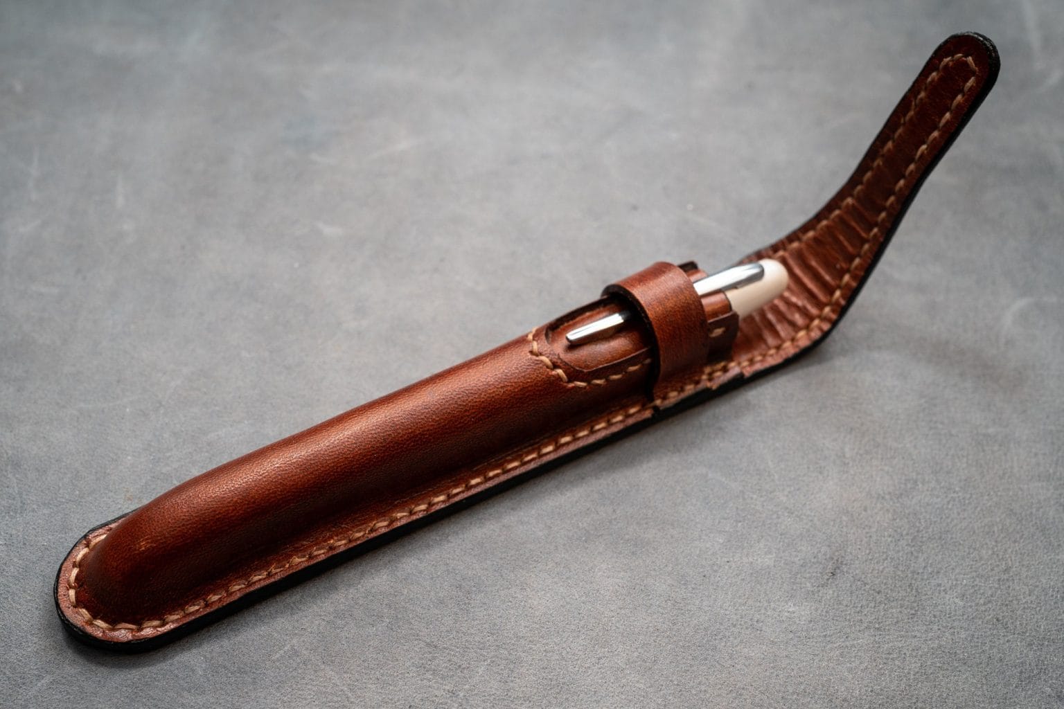 Leather Pen Case, Luxury Pen Case, Italian Leather, Handmade, Pencil ...