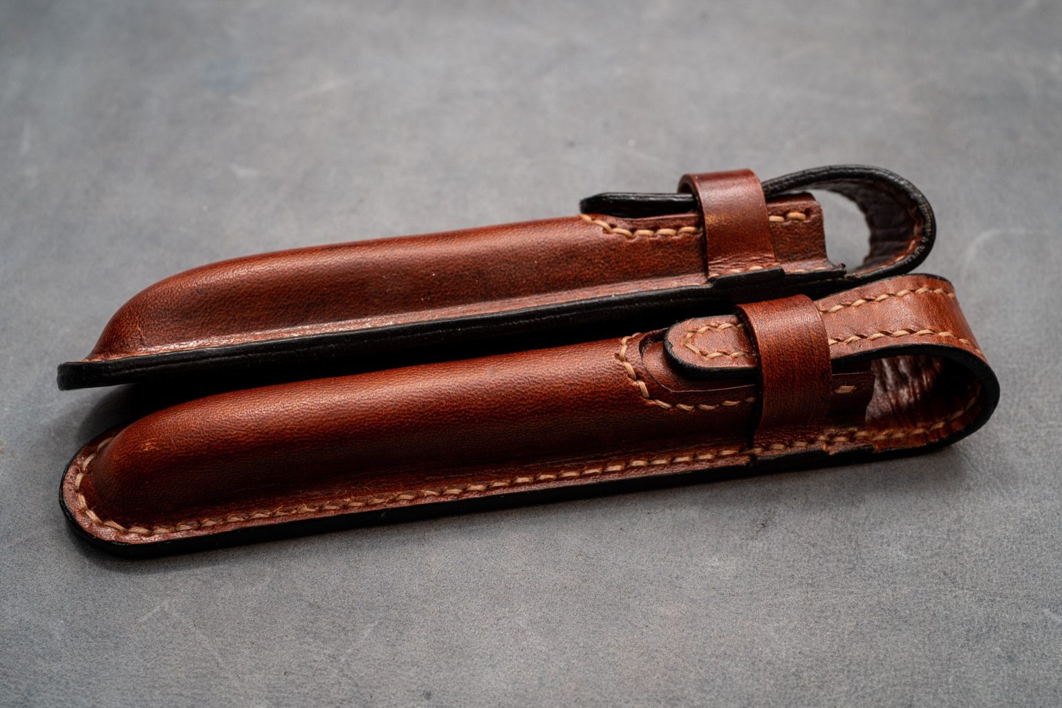 Leather Pen Case, Luxury Pen Case, Italian Leather, Handmade, Pencil ...