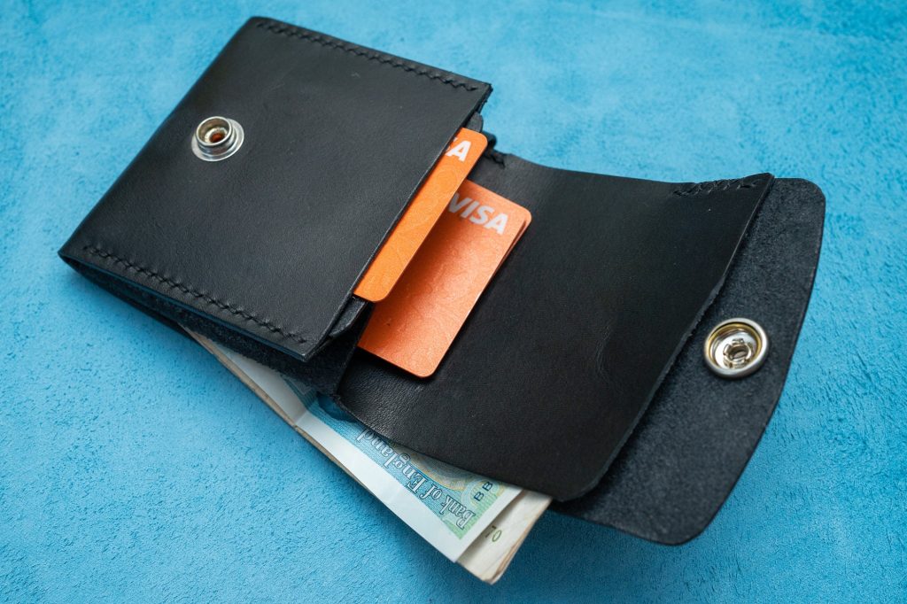 Wallet No. 28 - Vertical Flap Wallet - Brown Bear Leatherworks