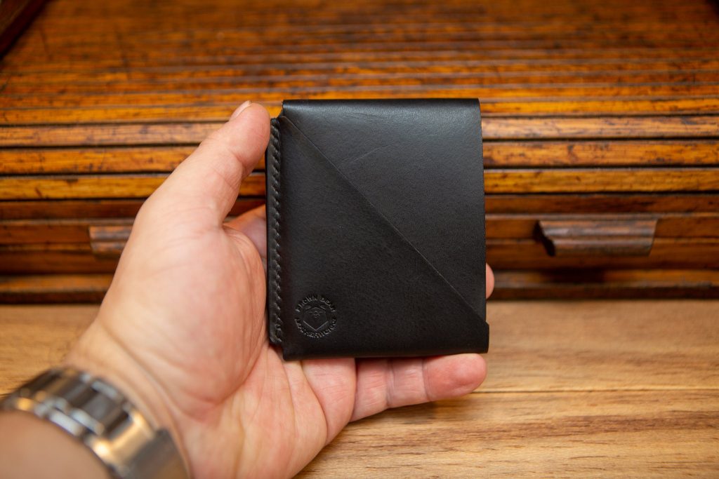 Wallet No. 41 - Minimalist Flap Wallet - Brown Bear Leatherworks